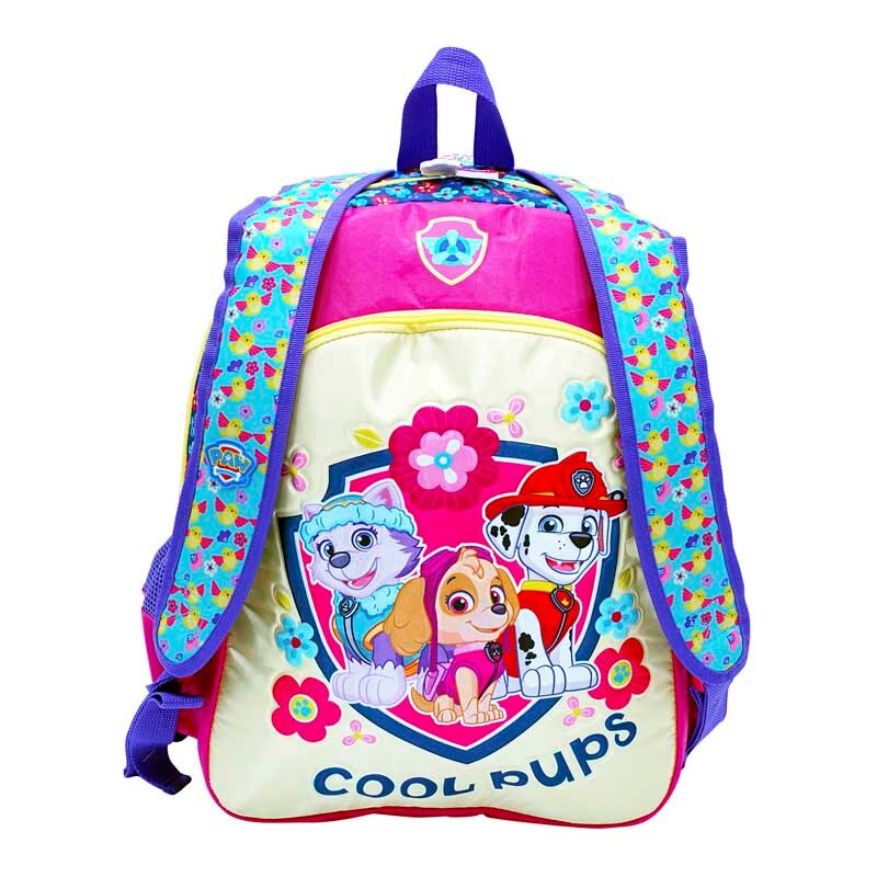 Mochila escolar atm packs, paw patrol 1094-azul con rosa - Sears