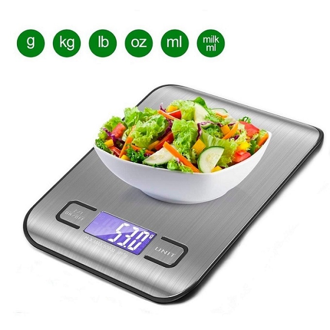 Báscula, balanza de comida digital 5kg sellingo premium - Sears