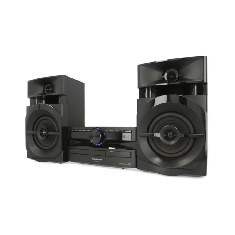 Minicomponente panasonic sc akx110pnk 3300w usb cd bluetooth ort - Sears