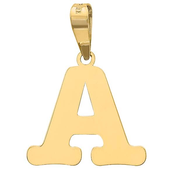 Dije letra a oro 10 k - Sears