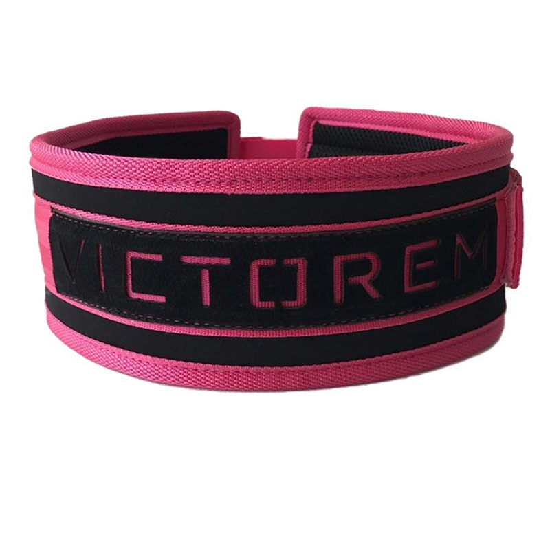 Cinturón faja gym crossfit halterofilia rosa victorem - Sears