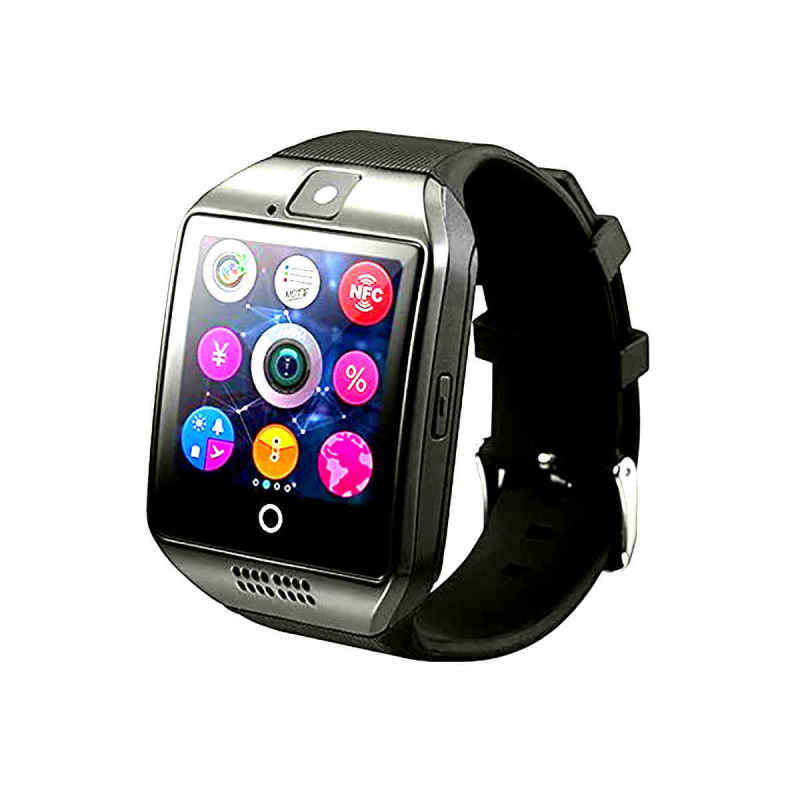 Reloj inteligente q18 con cámara color plateado-smart watch q18 - Sears
