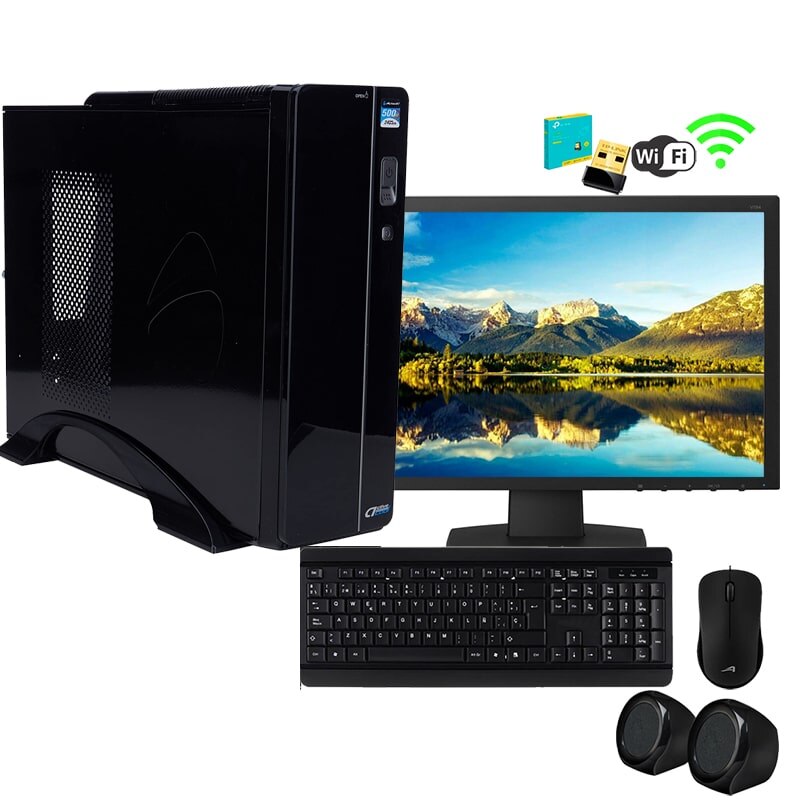 Computadora pc dual core wifi, intel 2.4ghz, 8gb ram, 1tb dd, 120gb ssd ...