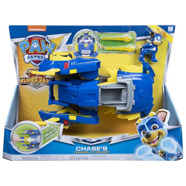 Paw patrol carro chase mighty pups super paws spin master - Sears