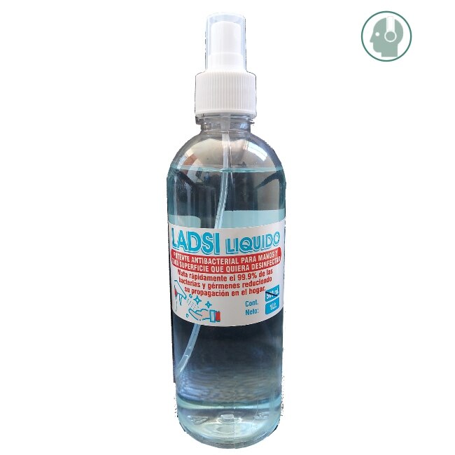 Potente líquido antibacterial desinfectante para manos y superficies ...