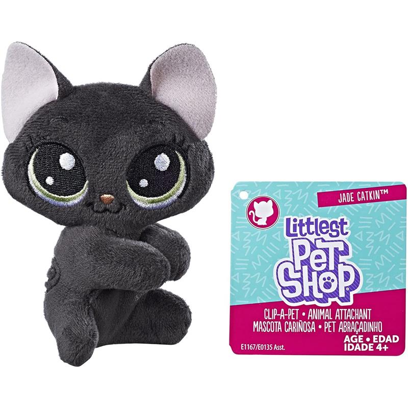 Littlest pet shop mini peluche jade catkin con clip 11 cm - Sears