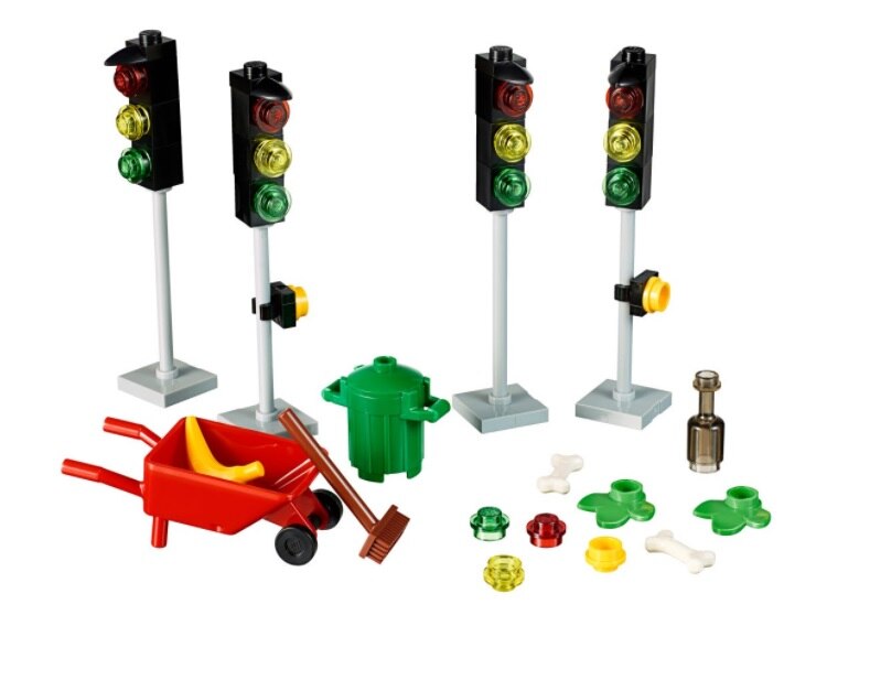 Lego 40311 accesorios semáforos xtra polibag traffic lights - Sears