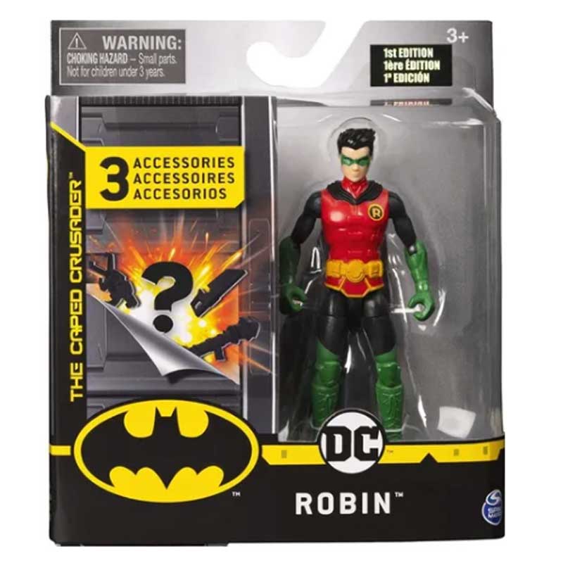 Robin spin master 3 accesorios batman 1er edición - Sears