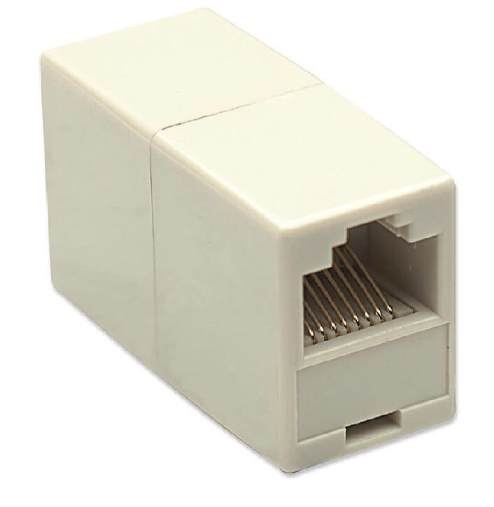 Cople modular rj45 intellinet cat5e hembra a hembra utp para ...