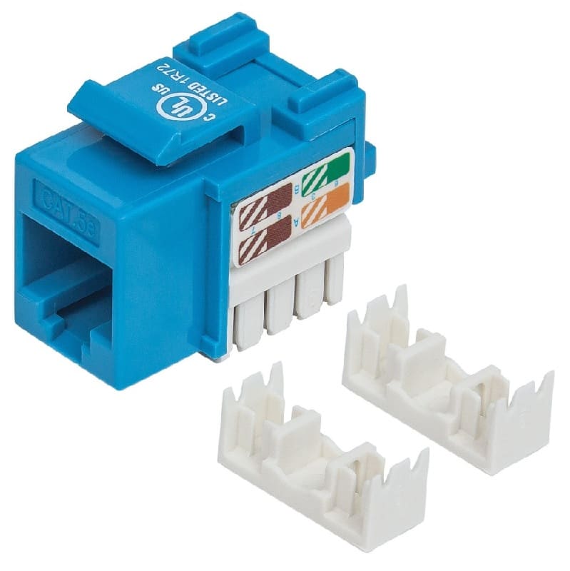 Jack rj45 cat5e intellinet utp internet instalaciÓn keystone de impacto ...