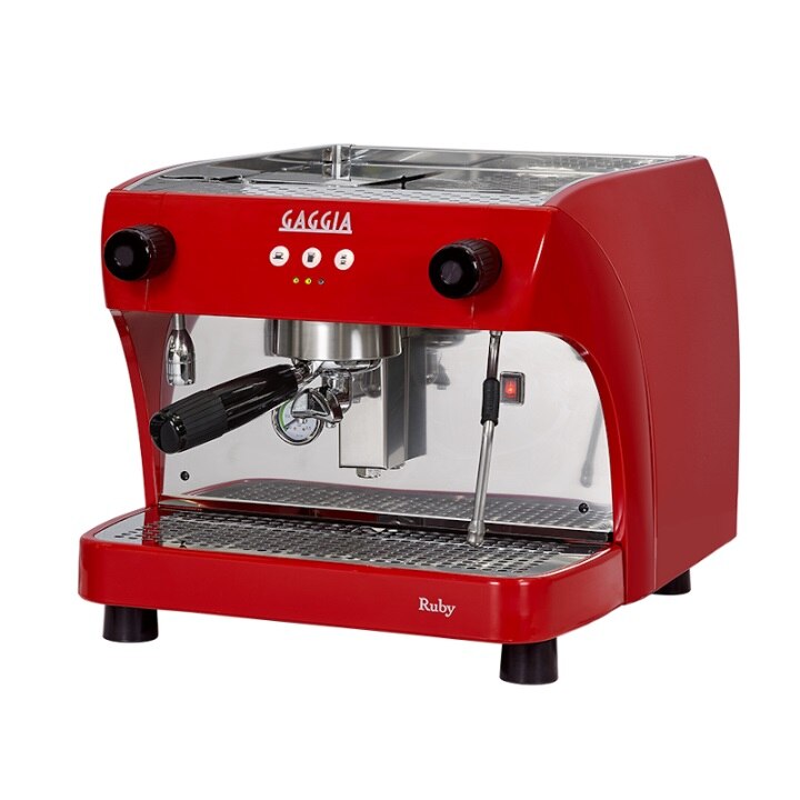 Cafetera tradicional 1 grupo para cafe express color rojo - Sears