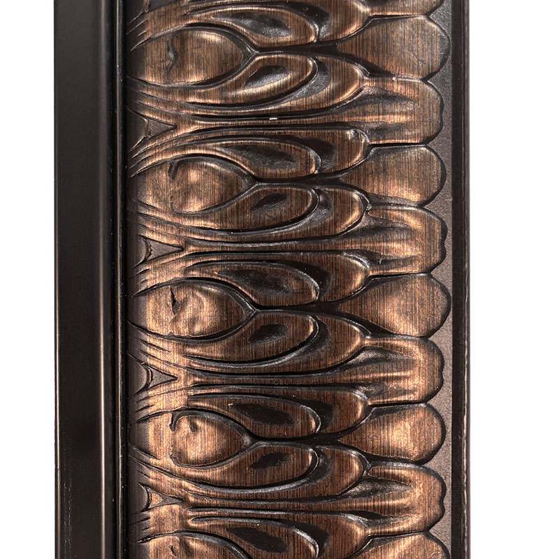 Hermoso espejo color bronce antiguo - Sears