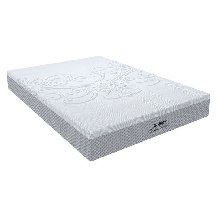 Colchon matrimonial memory foam con gel gravity en caja bio mattress ...