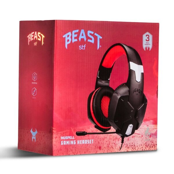 Audífono gamer muspell stf beast negro - Sears
