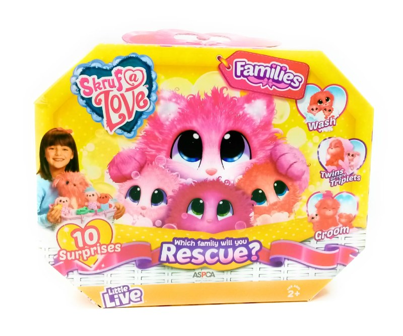 Little-scruff-a-love family-pack mommy and baby de rescate misteriosa de peluche - Sears
