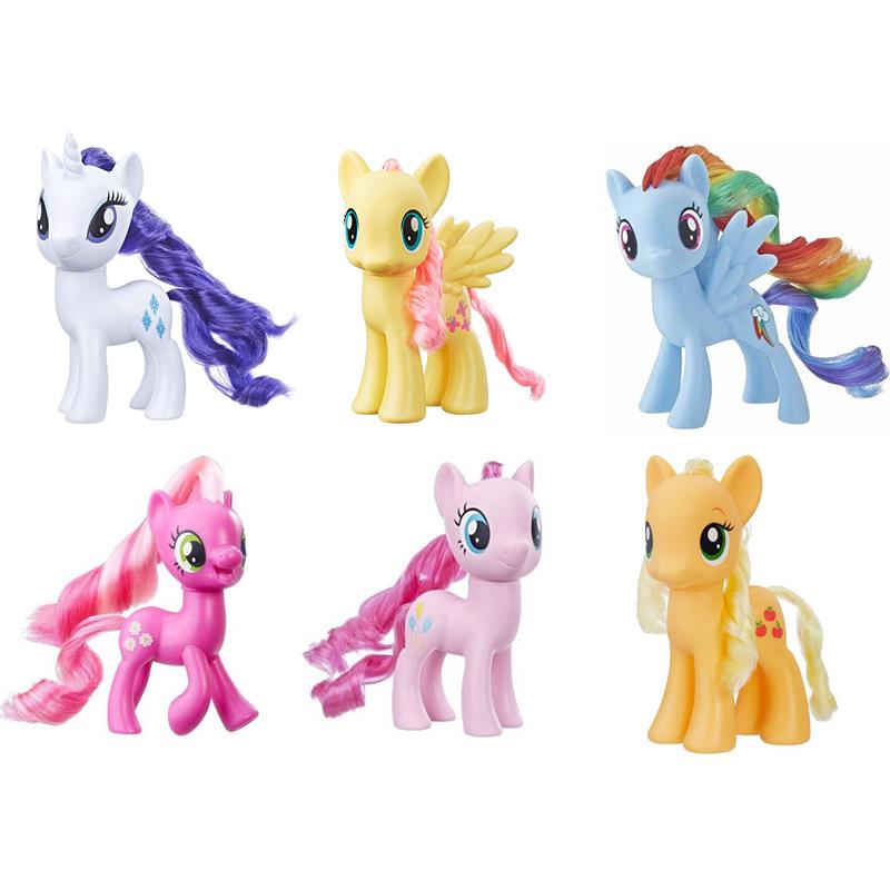 My little pony con cabello pack de 6 piezas hasbro - Sears