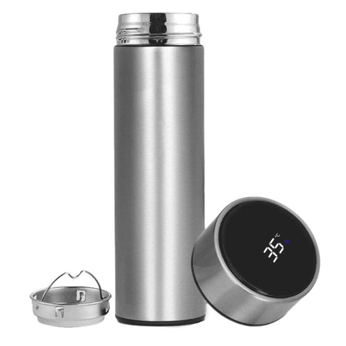 Termo digital 500ml inteligente de acero inoxidable - Sears