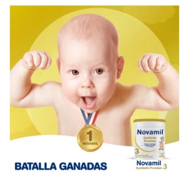 Novamil symbiotic 3 fórmula láctea 800 g. - Sears
