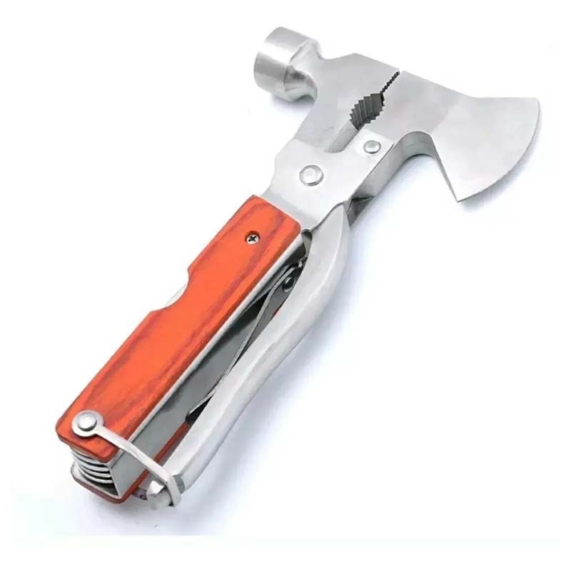 Mini hacha martillo táctico militar multiherramienta camping - Sears