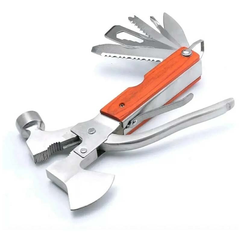 Mini hacha martillo táctico militar multiherramienta camping - Sears