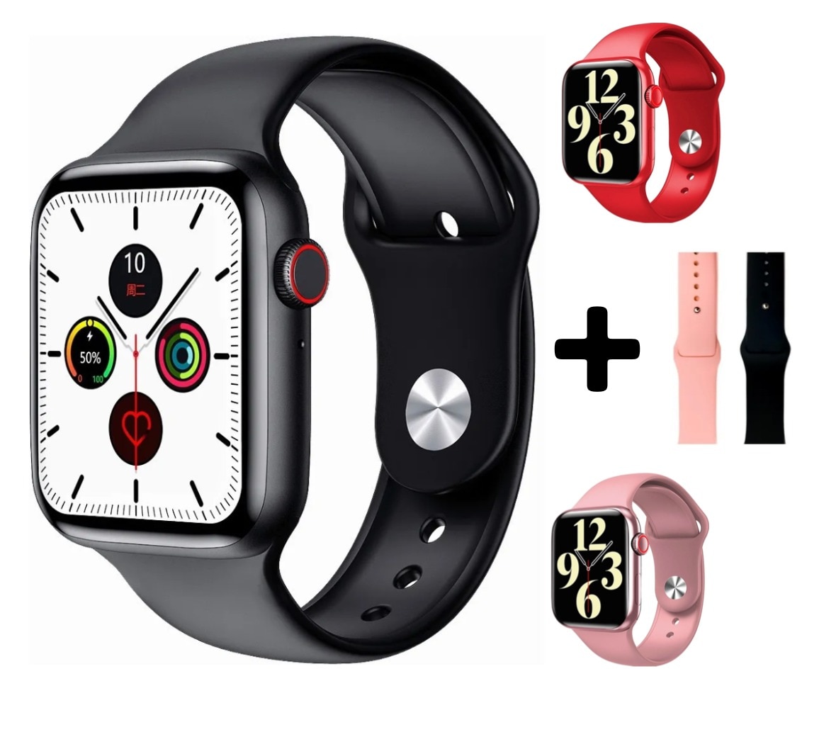 Smartwatch w26 plus + alta gama mejor modelo serie 6 2021 - Sears