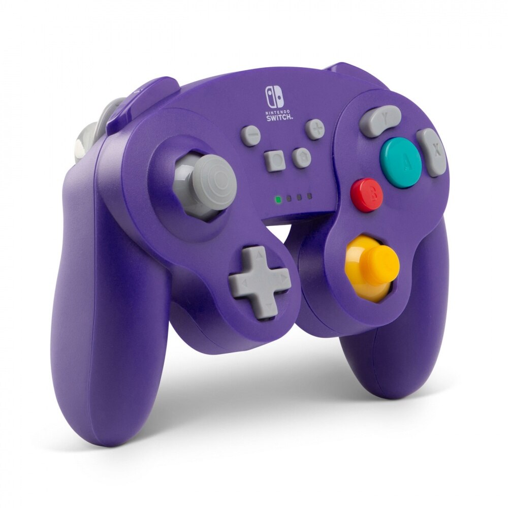 Control nintendo switch inalámbrico power a gamecube morado - Sears