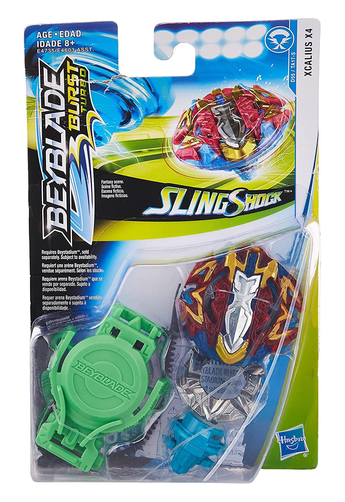 Beyblade burst turbo xcalius x4 sling shock hasbro - Sears