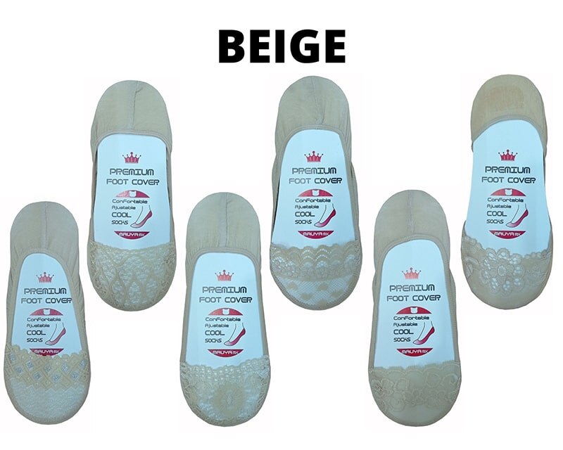 Tin-protector invisible de encaje dama 12 pares - Sears