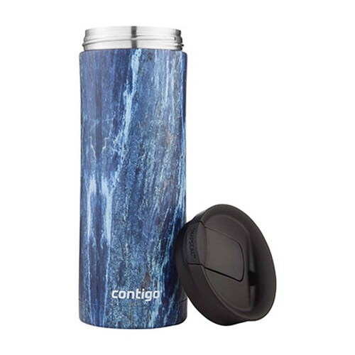 Termo De Viaje 16 Oz Acero Inox Autoseal Couture Contigo Azul