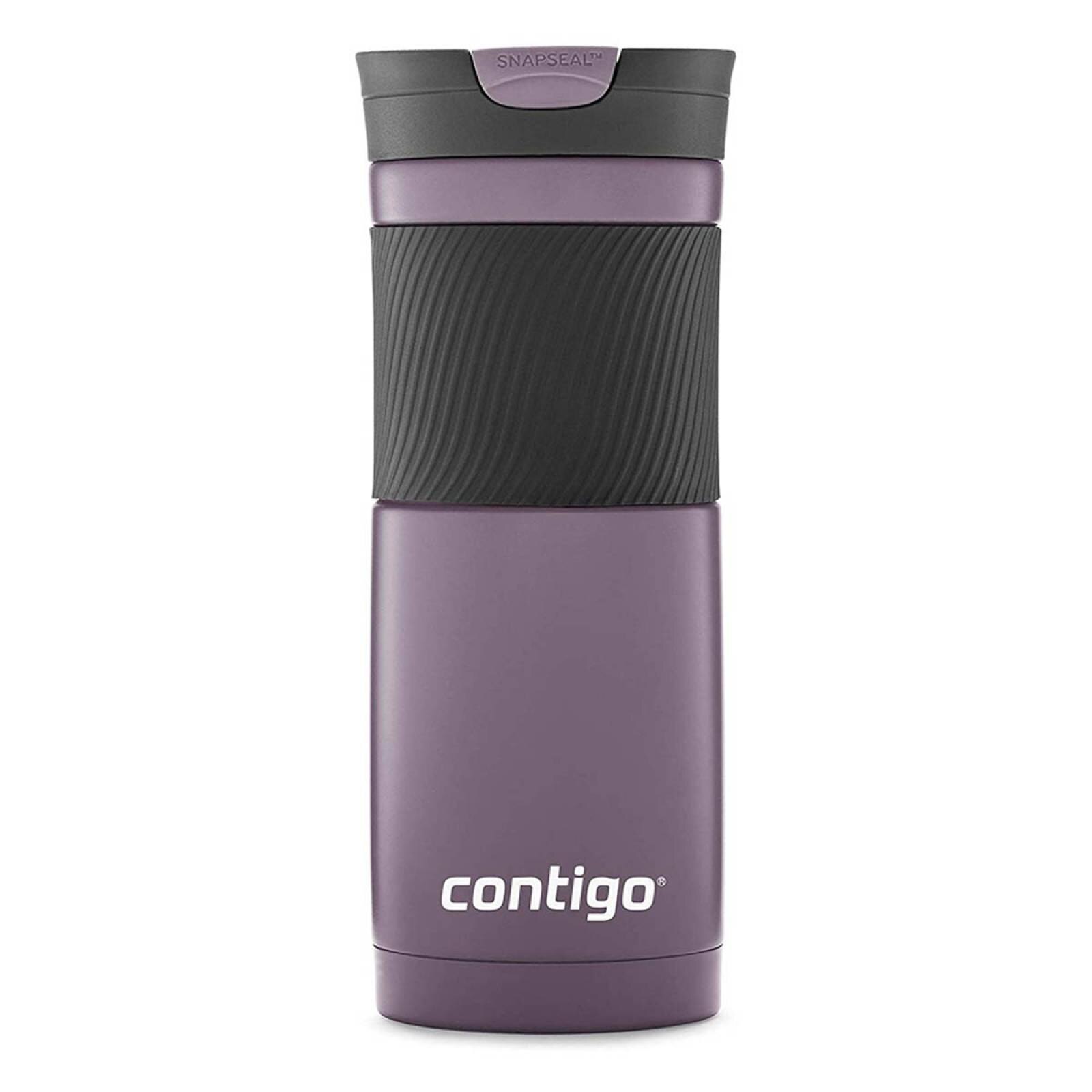 Termo Acero Inox Sistema Snapseal Byron 473 Ml Contigo Morado