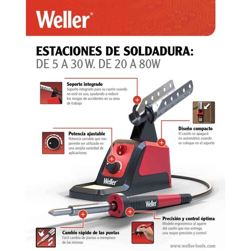 Cautin Para Soldar Lapiz Con Estación Potencia Variable 120v