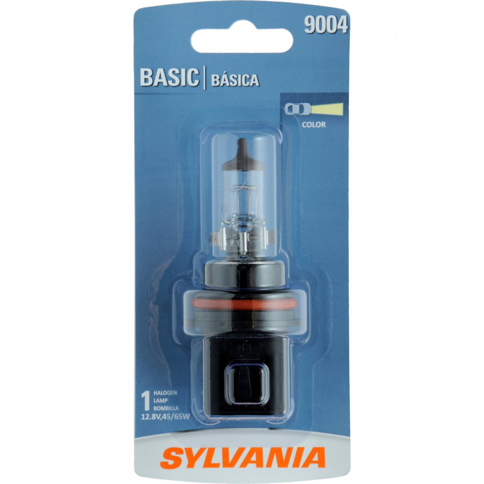 Foco Frontal Basic Sylvania 9004 Halogeno Paquete De 1 Pza