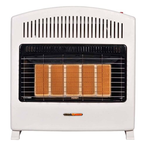 Calefactor Pared Infrarojo 5 Radiantes Gas Lp Nat Heat Wave