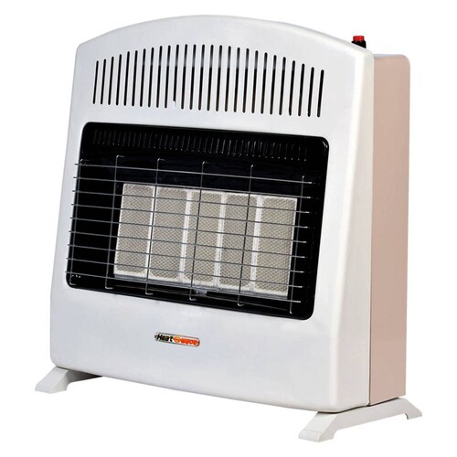 Calefactor Pared Infrarojo 5 Radiantes Gas Lp Nat Heat Wave