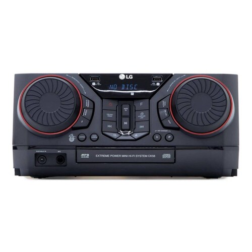 Minicomponente Bluetooth Karaoke USB 1100W XBOOM CK57 LG