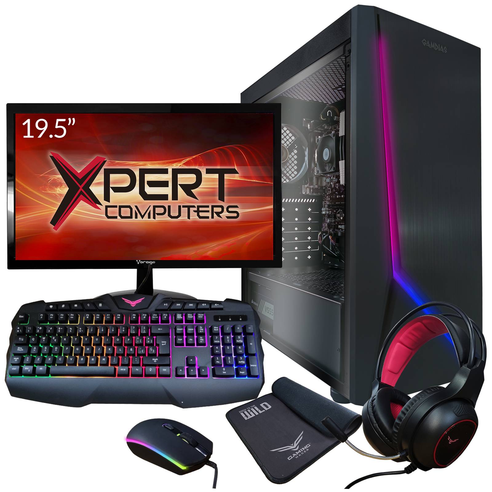 PC Gamer Ryzen 3 Graficos Radeon DD 3TB 8GB Xpert Computers