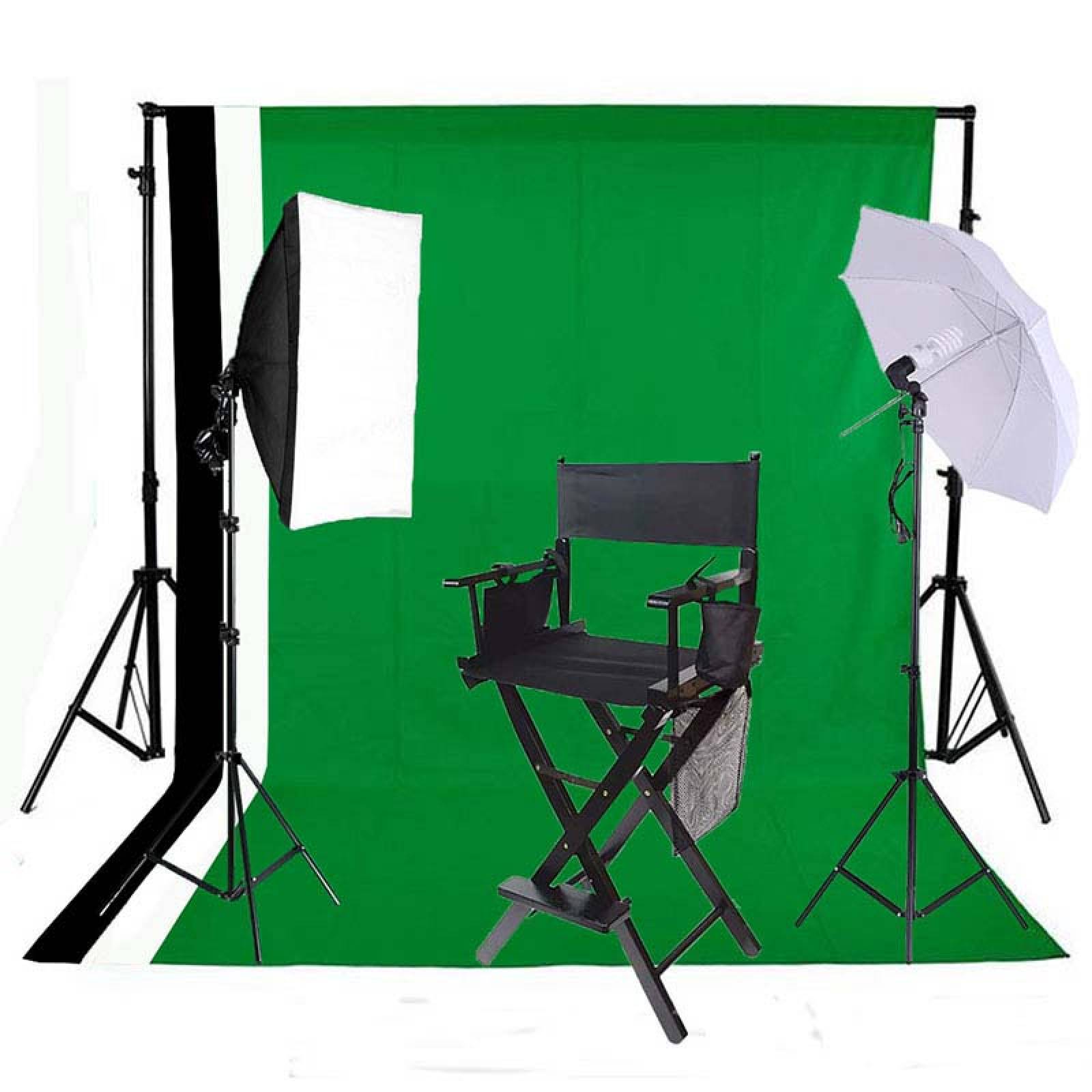 Silla Director Kit Foto 2 Maquillaje Profesional Estudio Fotografico.