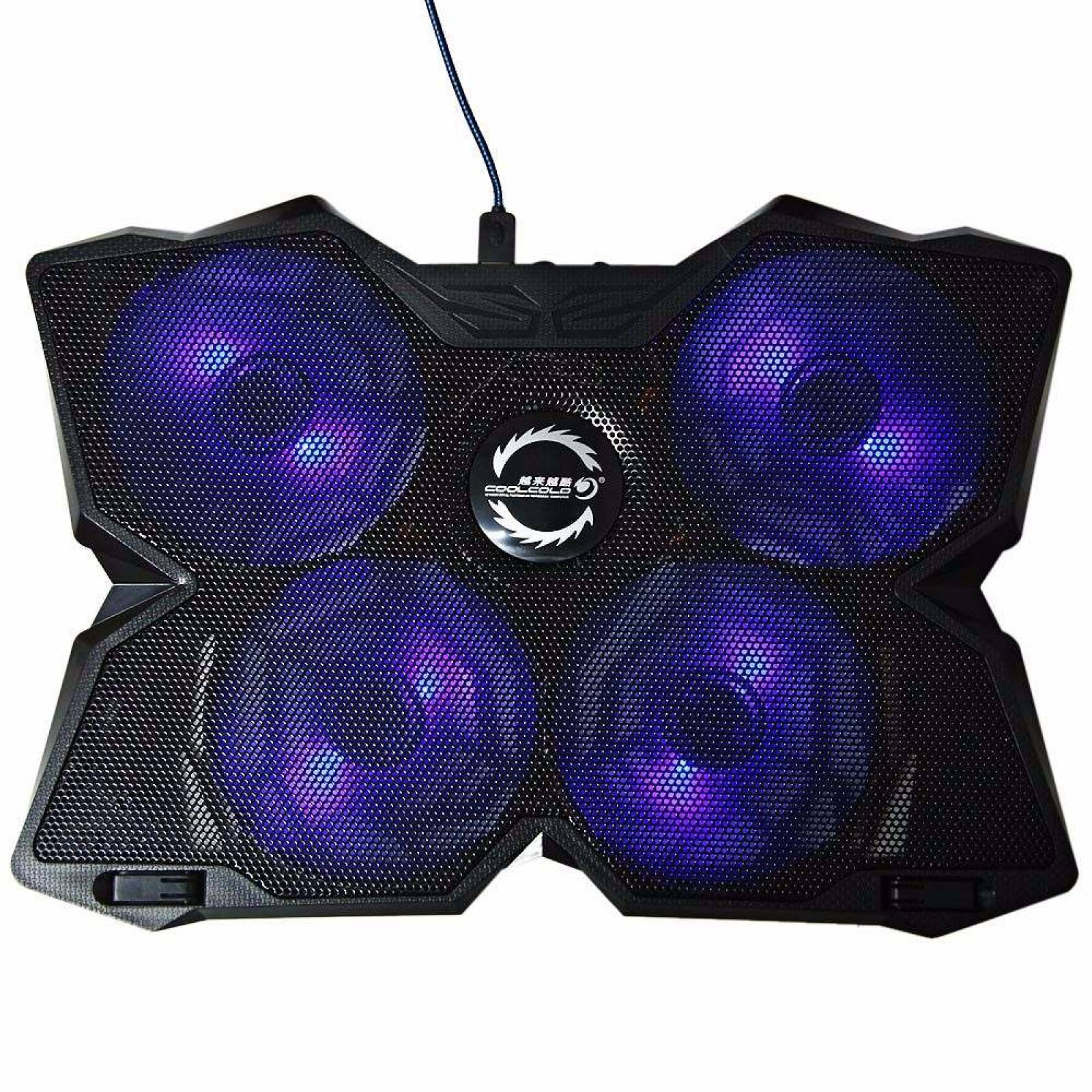 BASE CON 5 VENTILADORES Marvo K25- COOL COLD