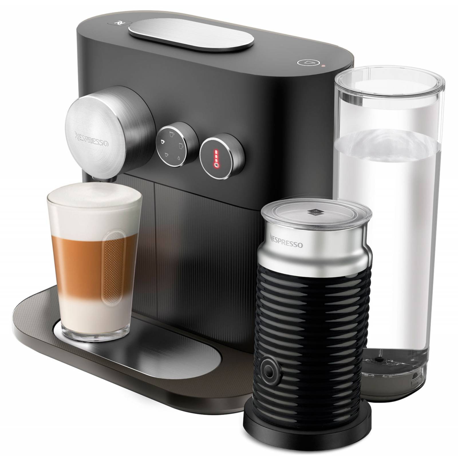Cafetera Nespresso Bluetooth Expert Negra Capuchino Leche Eco Capsulas ...