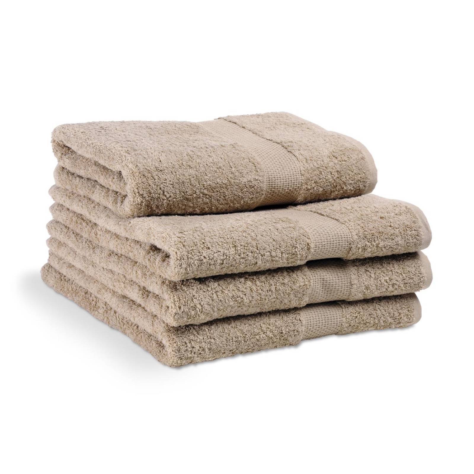 LA JOSEFINA TOALLA SPA 1.45X80 CAFÉ CLARO 4 PIEZAS