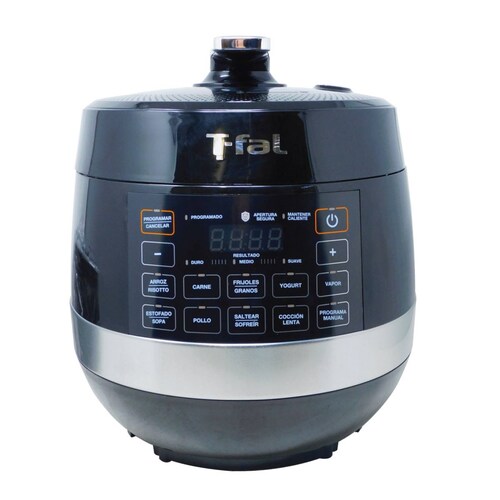 Olla Multicocción 4.8 L con 14 Programas Multichef T-FAL CY426850.