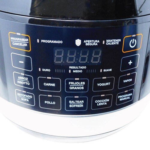 Olla Multicocción 4.8 L con 14 Programas Multichef T-FAL CY426850.