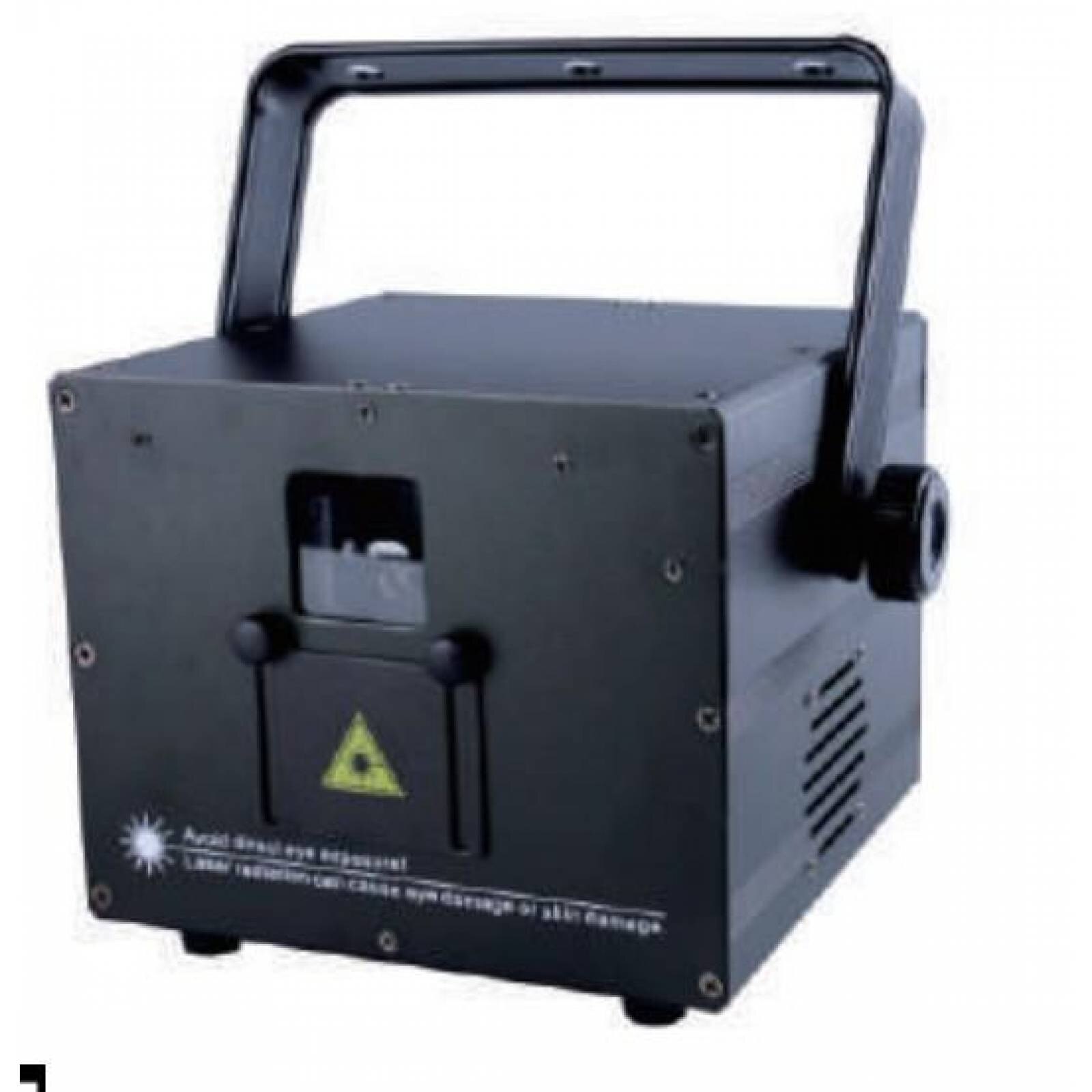 LASER RGB PATRONES Y ANIMADO 1W DMX ILDA