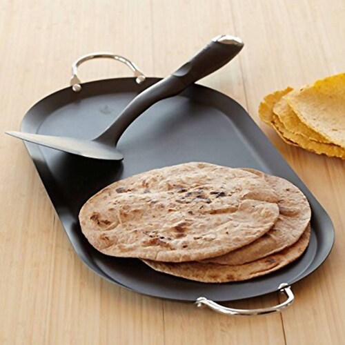 Comal Ovalado Imusa Acero al Carbono Negro 43 cm