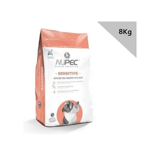 Alimento Perro Croqueta Perros Piel Sensible 8kg Nupec