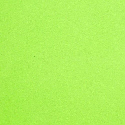 Foamy Tamaño Carta Liso 24 Pzas Verde Limón Selanusa