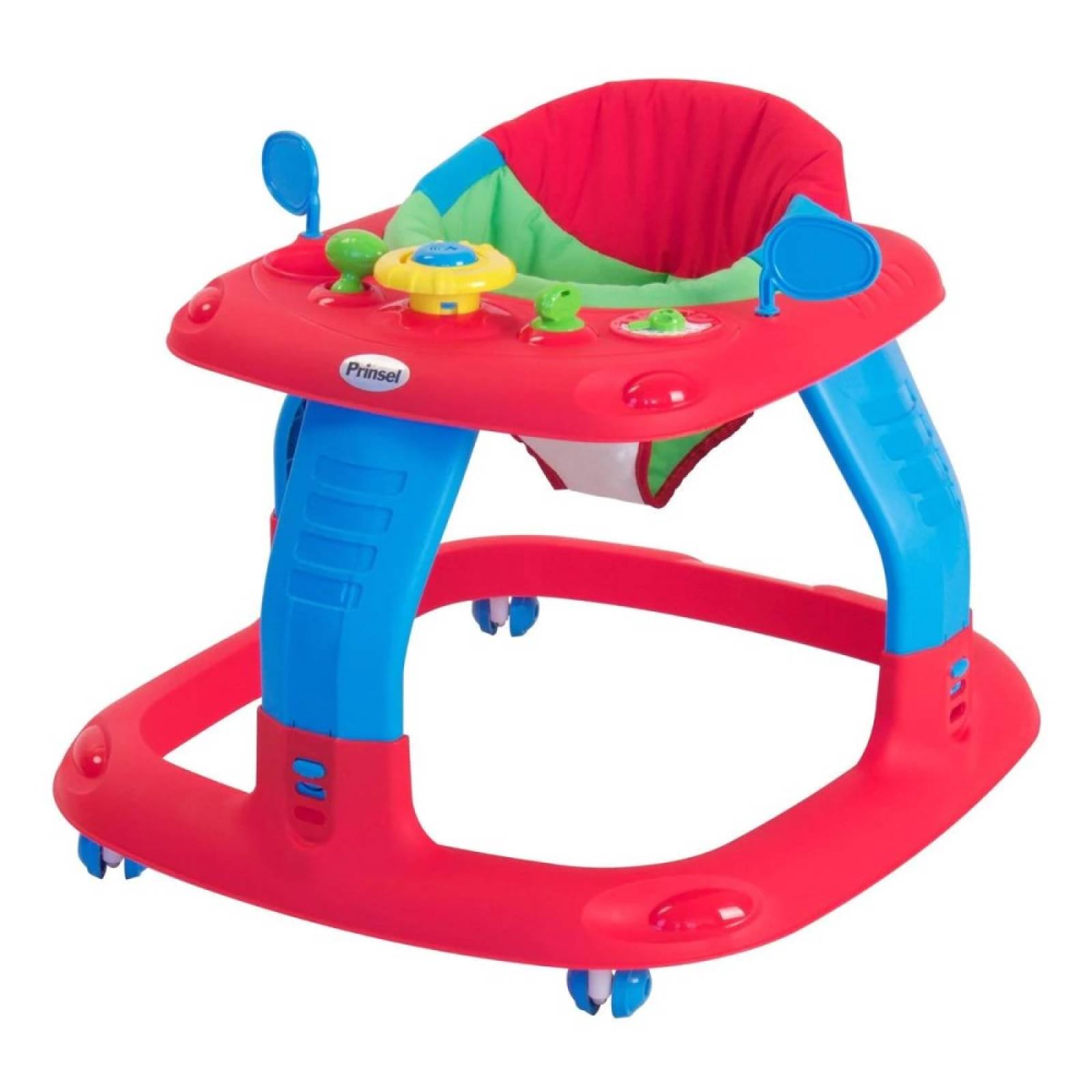 Andadera Caminadora Entrenadora Bebé Sonic Rojo Prinsel