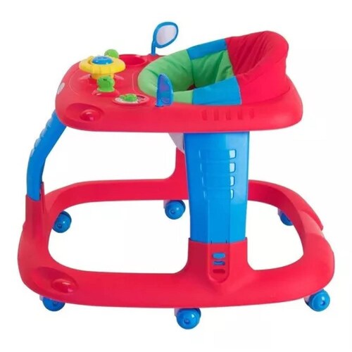 Andadera Caminadora Entrenadora Bebé Sonic Rojo Prinsel