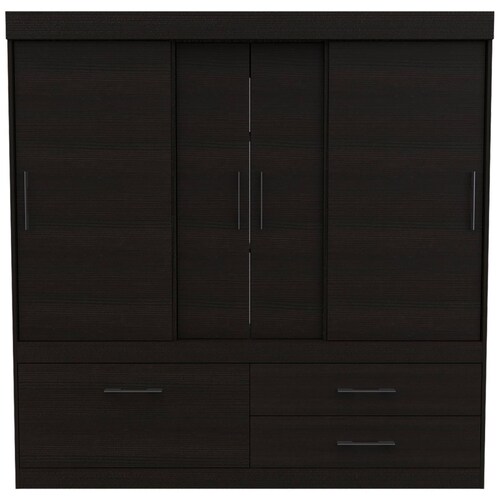 Closet Armable Allegro C/ Zapatero Wengue Recámara Excelsior