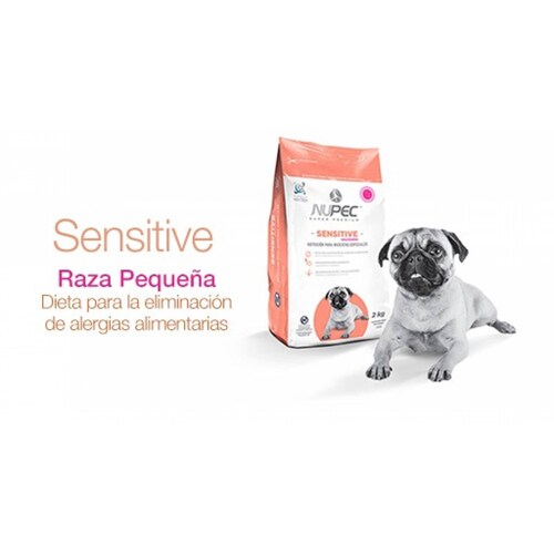 Nupec Sensitive Raza Pequeña 8 kg